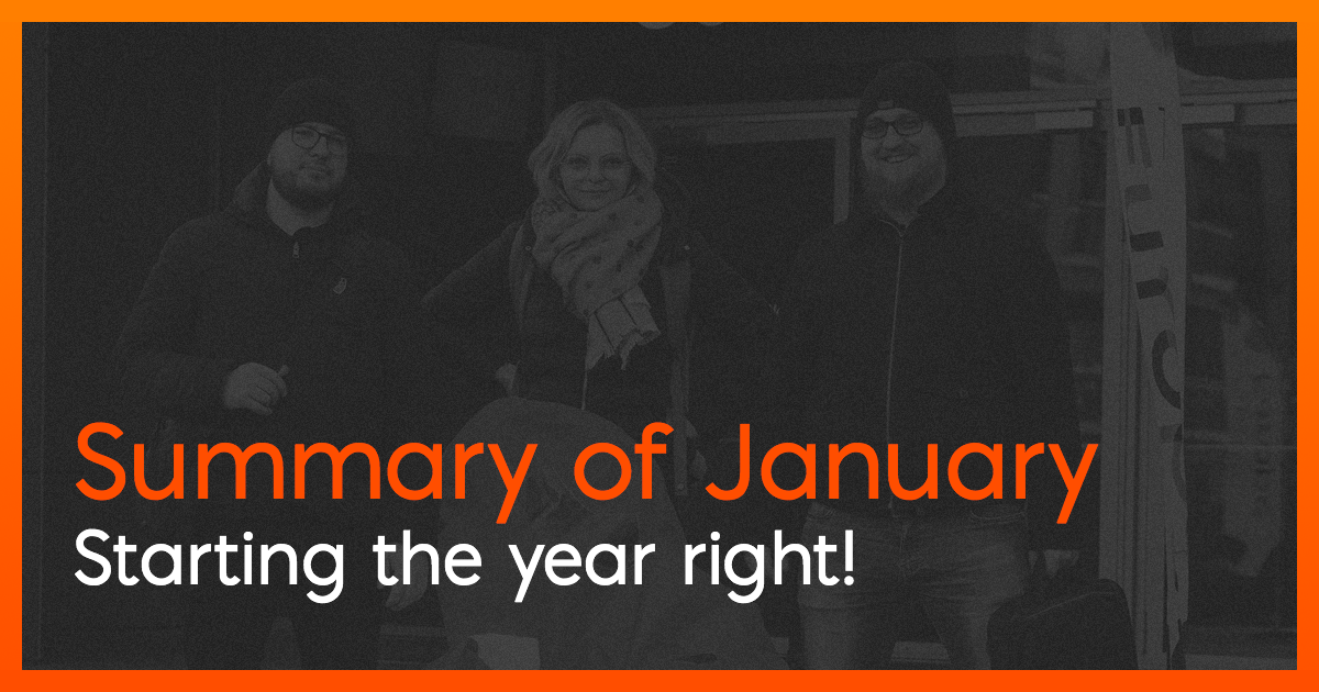 Starting the year right - summary of January