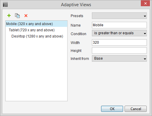 Creating mockups in Axure – key functionalities
